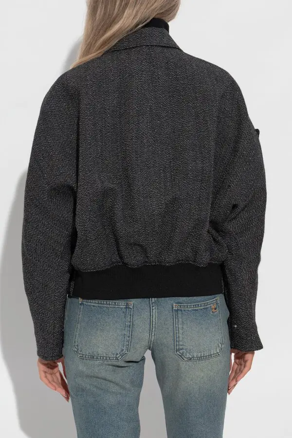 COURREGES Wool Bomber Jacket