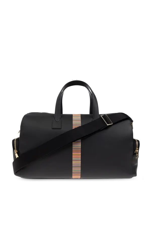 Paul Smith Leather Carry-on Bag - Black