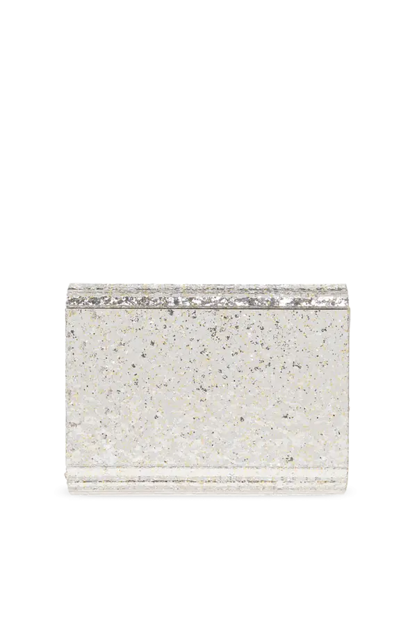 JIMMY CHOO Candy Clutch - Silver