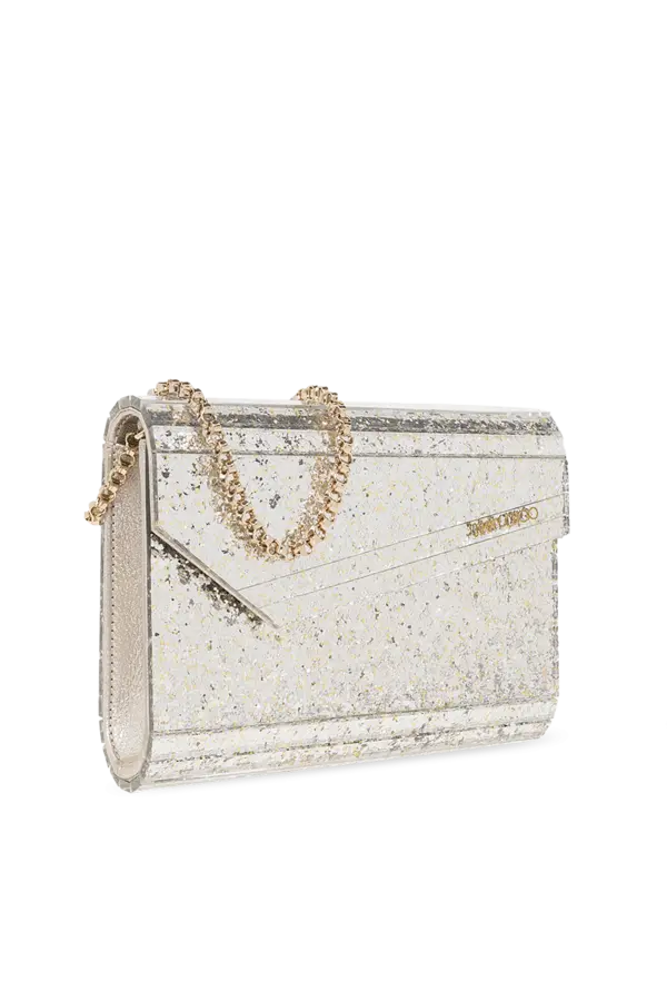 JIMMY CHOO Candy Clutch - Silver