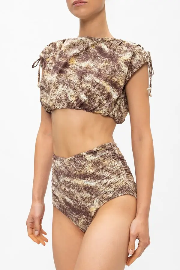 Marysia Printed Swimsuit Top
