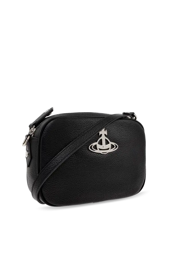 VIVIENNE WESTWOOD Anna Camera Shoulder Bag - Black