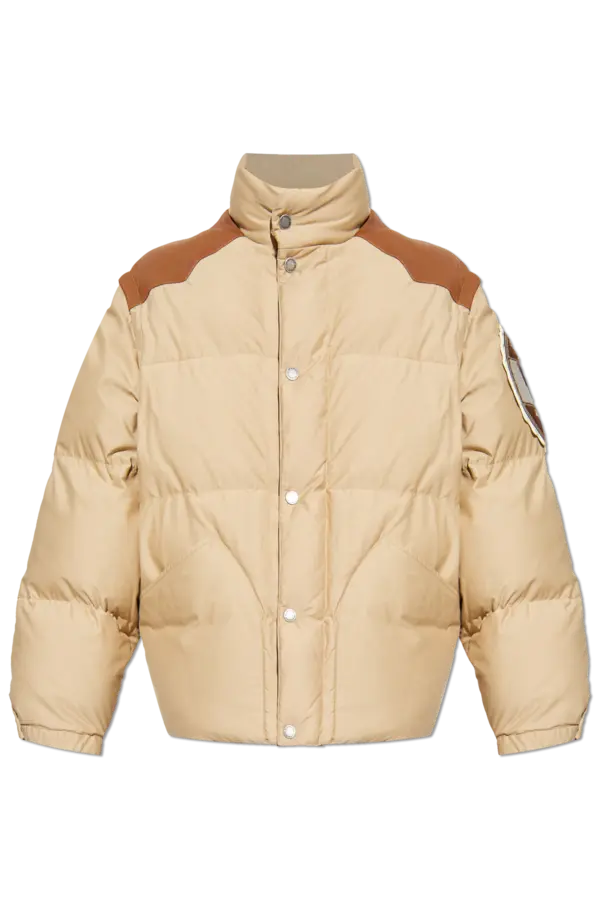 GOLDEN GOOSE Jacket With Detachable Sleeves - Beige