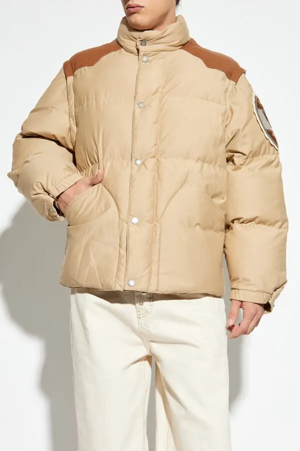 GOLDEN GOOSE Jacket With Detachable Sleeves - Beige