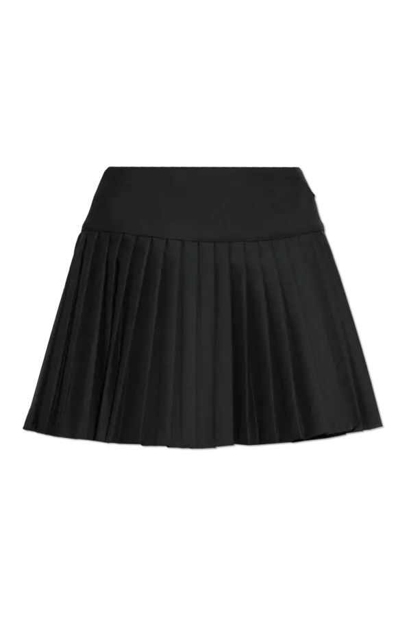 Off-White Short Pleated Skirt