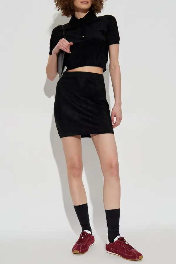 Amiri Short Logo Skirt