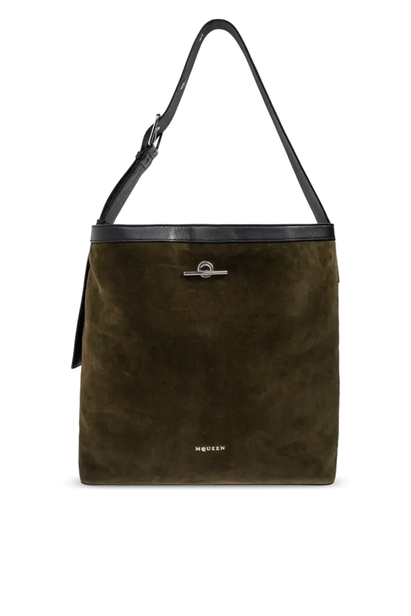 Alexander McQueen Pandant Shopper Bag - Green
