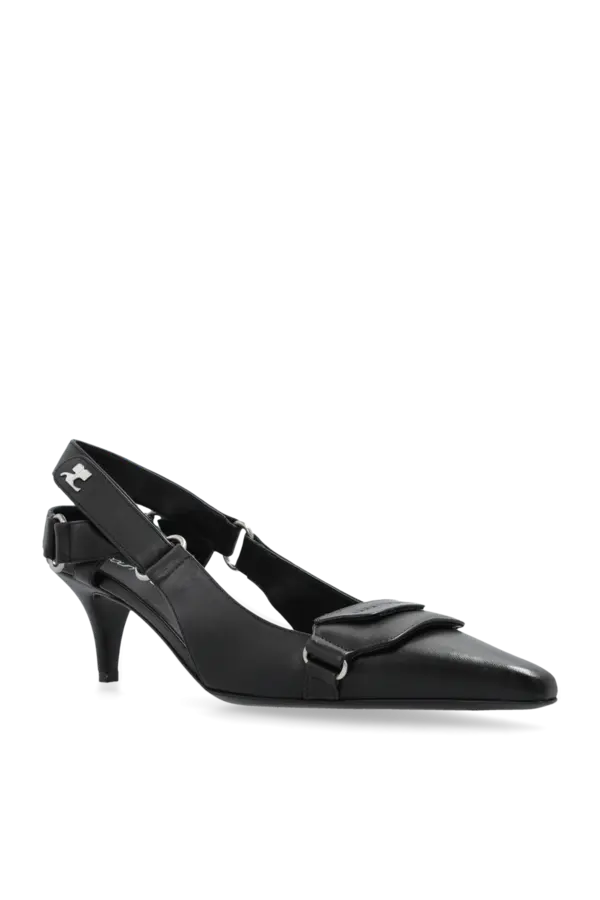 COURREGES Slingback High-heeled Shoes