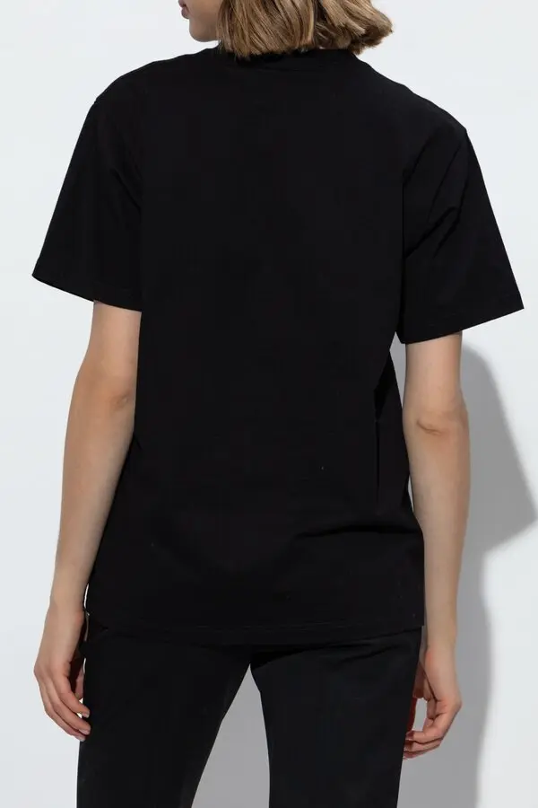 Versace T-shirt With Embellished Logo