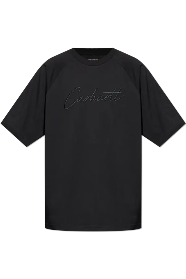 Carhartt Work In Progress T-shirt ‘ray’ With Logo - Black