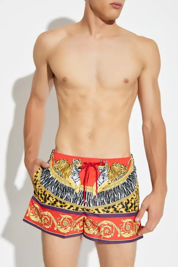 Versace Printed Swim Shorts