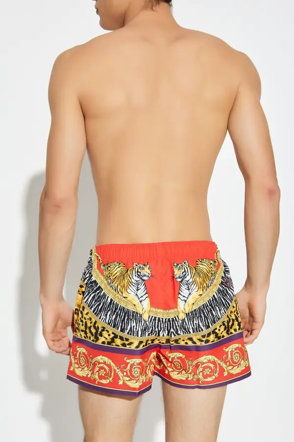 Versace Printed Swim Shorts