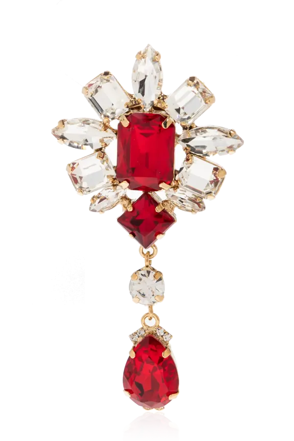 Dsquared2 Crystal Earrings - Red