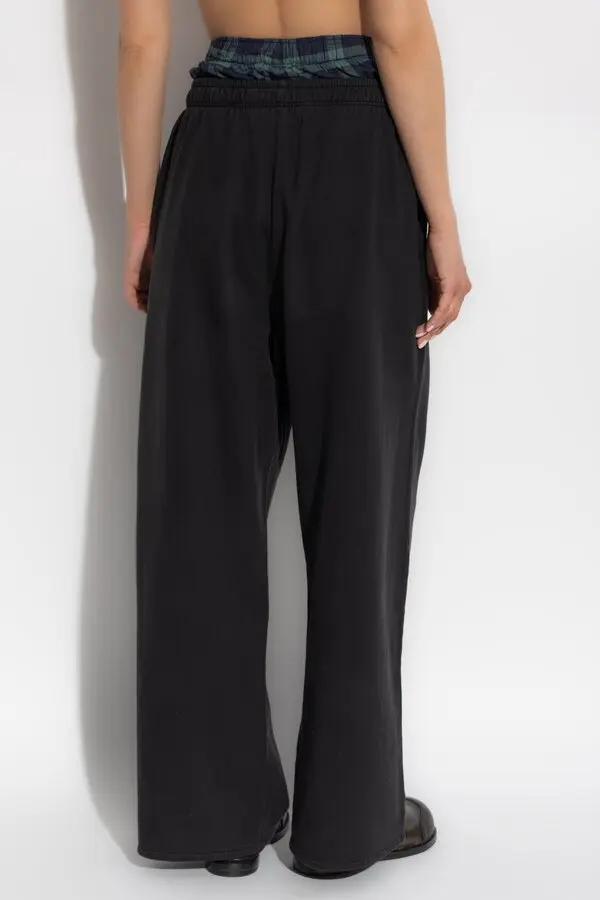 Acne Studios Wide-leg Knit Sweatpants