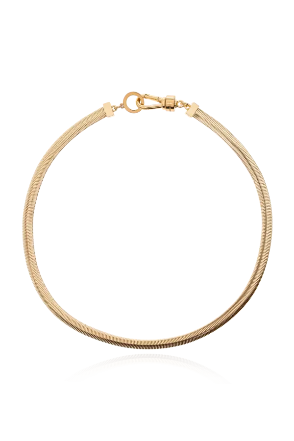ALLSAINTS Brass Choker Necklace - Gold
