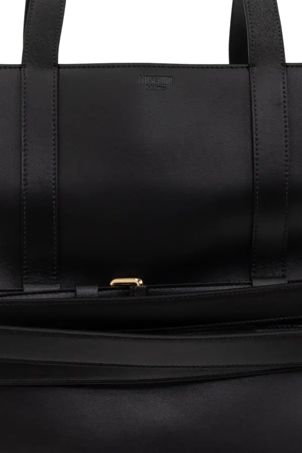 Moschino Leather Duffle Bag