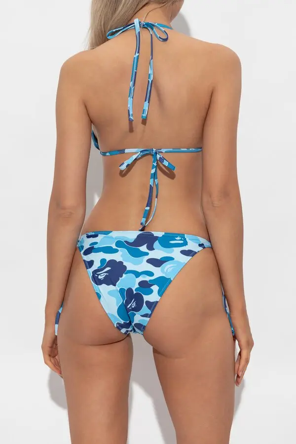 A BATHING APE® Camouflage Print Bikini
