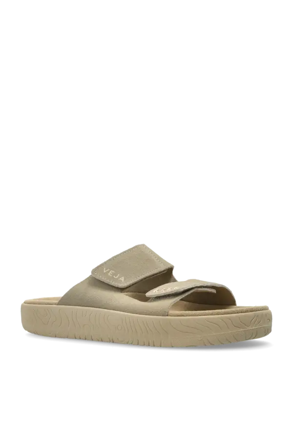 VEJA Etna Suede Slides - Beige