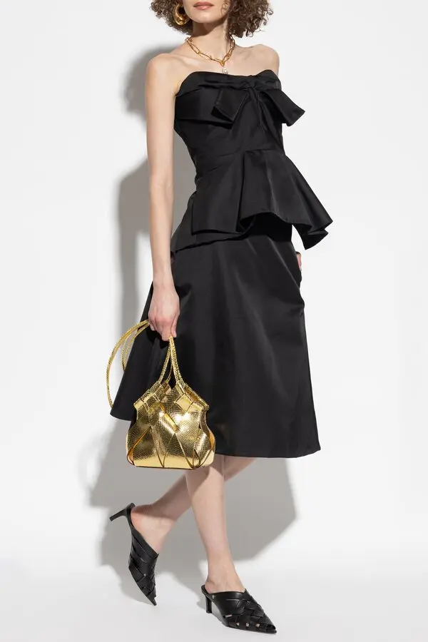 Alexander McQueen Asymmetrical Midi Skirt