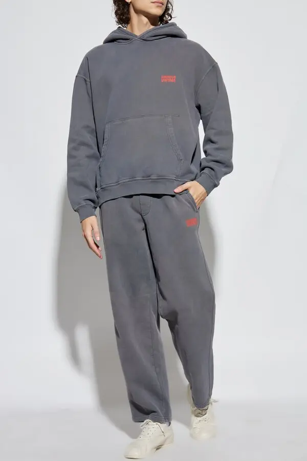 American Vintage Logo Sweatshirt - Grey