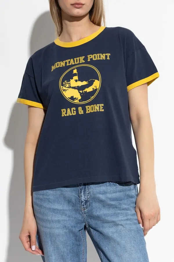Rag & Bone Montauk Point Printed T-shirt