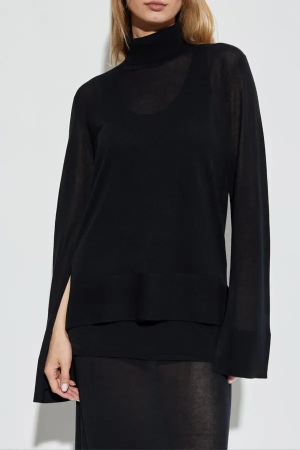 TOTEME Turtleneck With Flared Sleeves