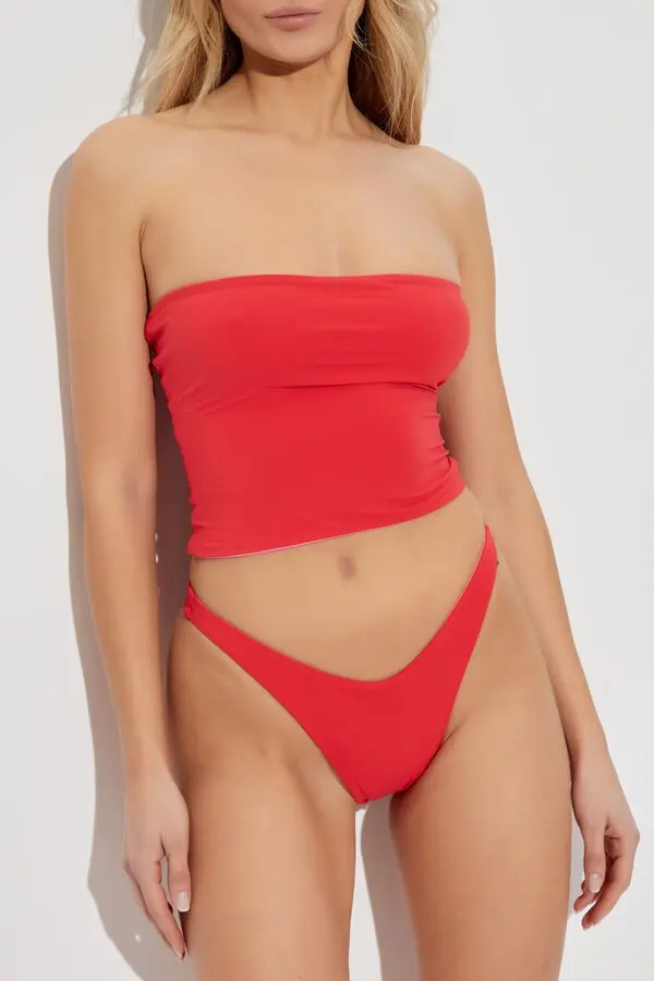 Bond Eye Reversible Siara Bikini Bottom - Red