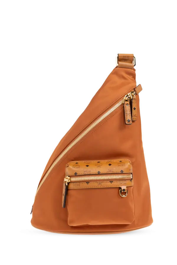 Mcm One-shoulder Backpack - Brown