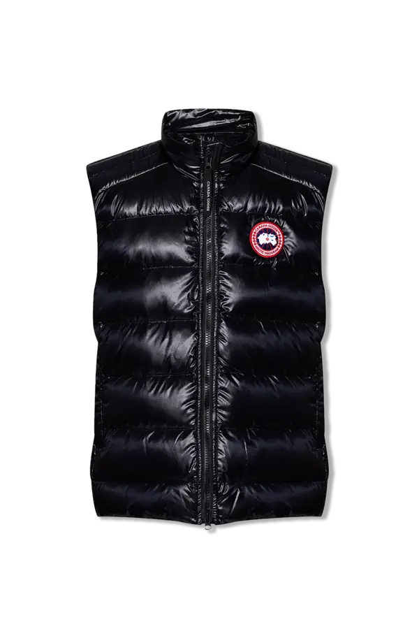 Canada Goose Quilted Down Vest With Logo