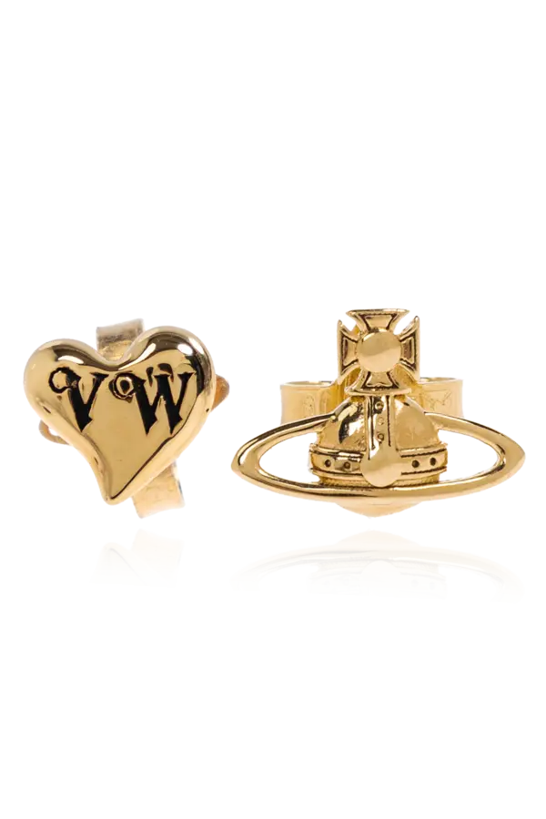 VIVIENNE WESTWOOD Silver Earrings - Gold
