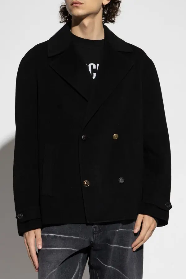 Moschino Wool And Cashmere Blend Coat