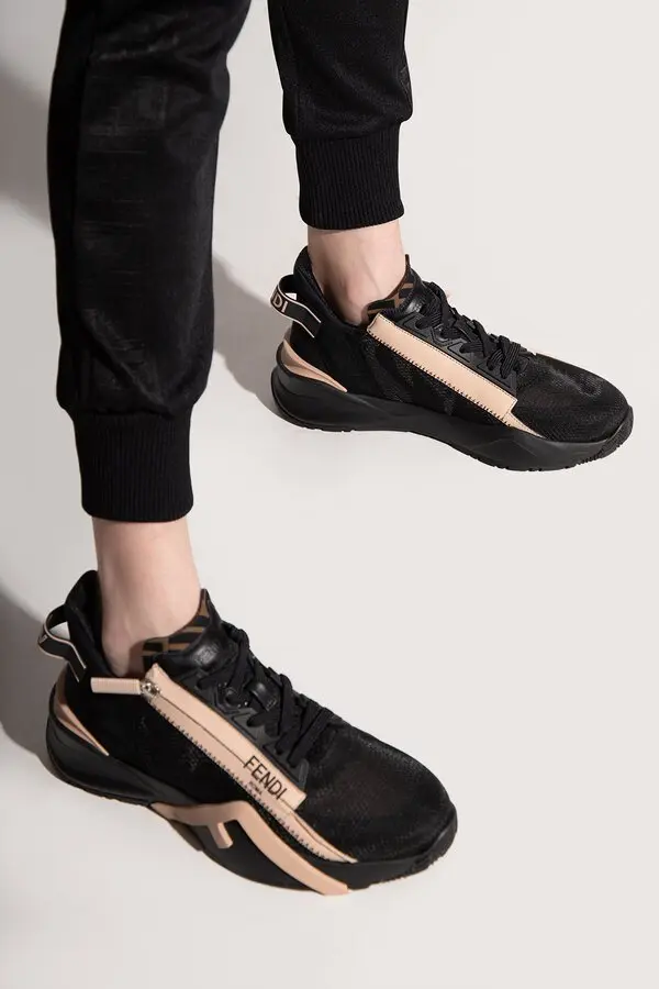Fendi Logo Detailed Sneakers