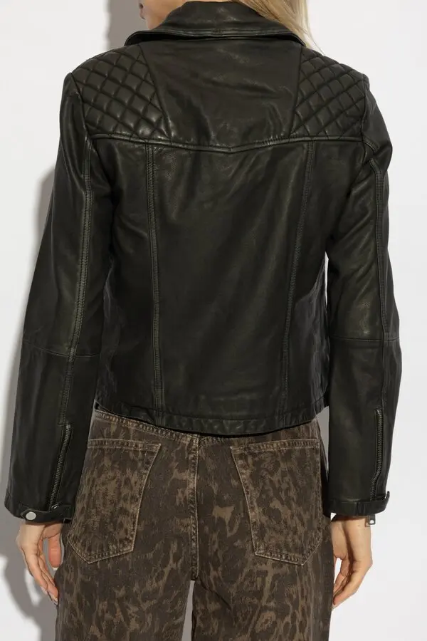 ALLSAINTS Cargo Leather Biker Jacket