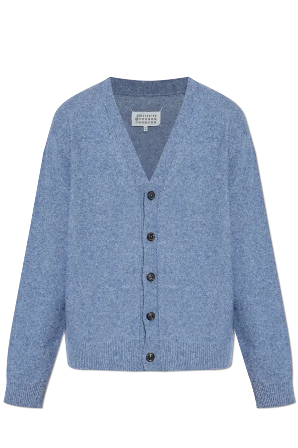 MAISON MARGIELA Wool-trimmed Cardigan