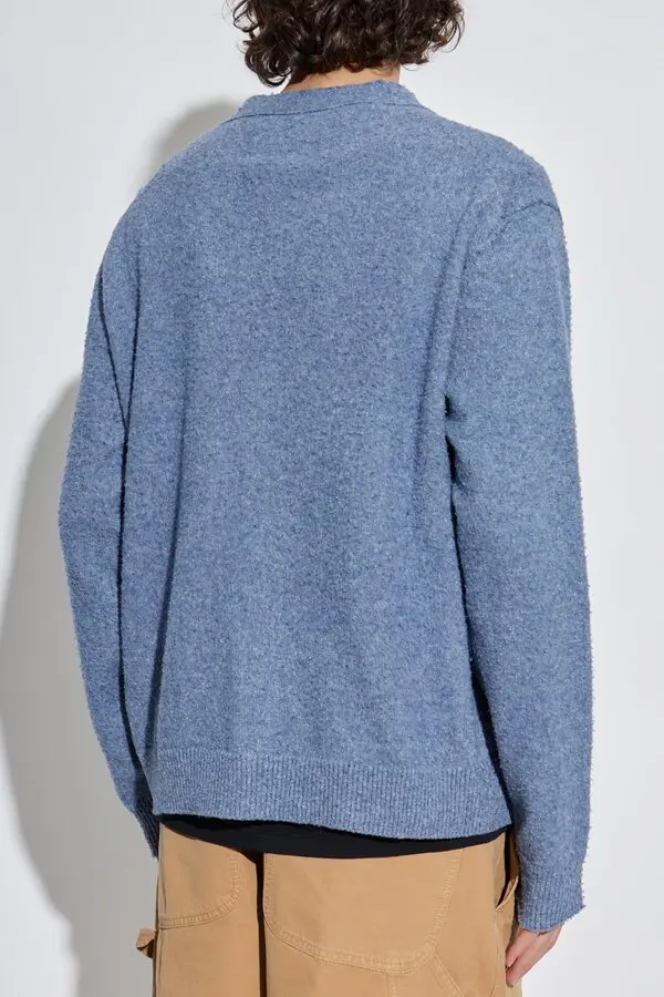 MAISON MARGIELA Wool-trimmed Cardigan