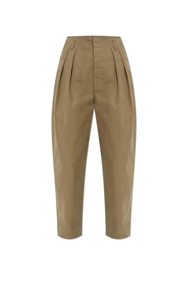 Moschino Pleated Trousers - Green