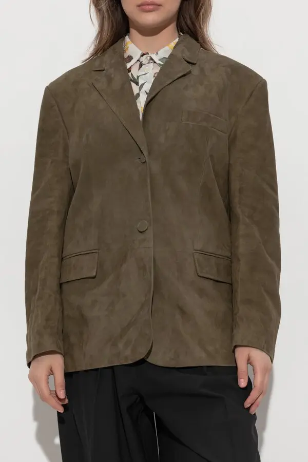 Marni Suede Blazer Jacket
