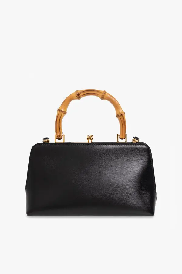 JIL SANDER Goji Bamboo Mini Shoulder Bag