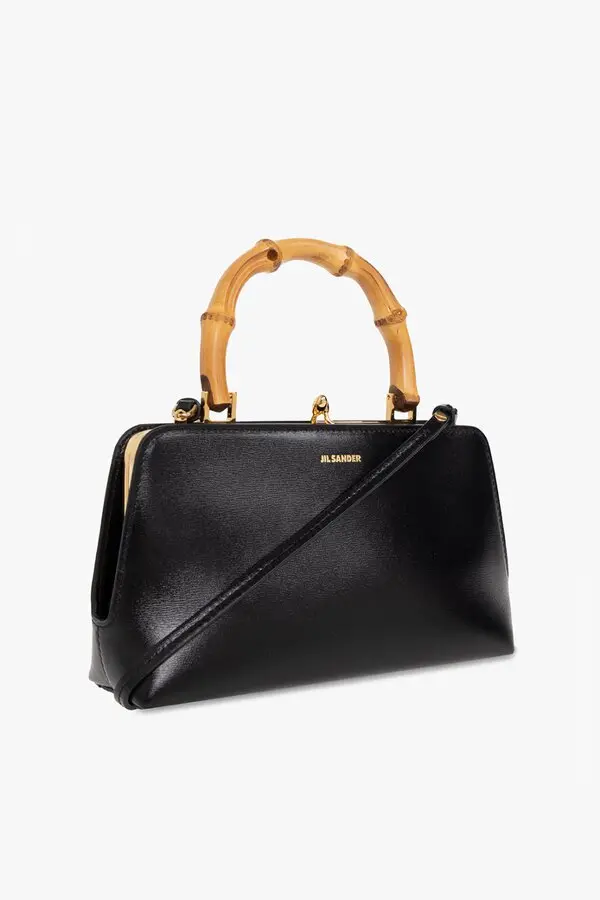 JIL SANDER Goji Bamboo Mini Shoulder Bag
