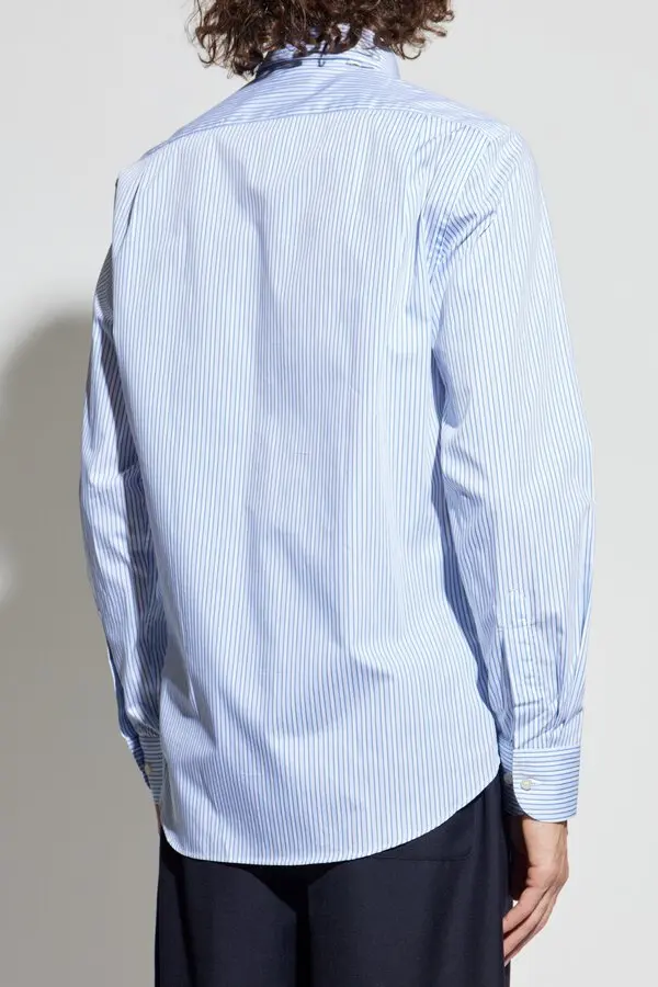 Paul & Shark Shirt With A Striped Pattern - Blue
