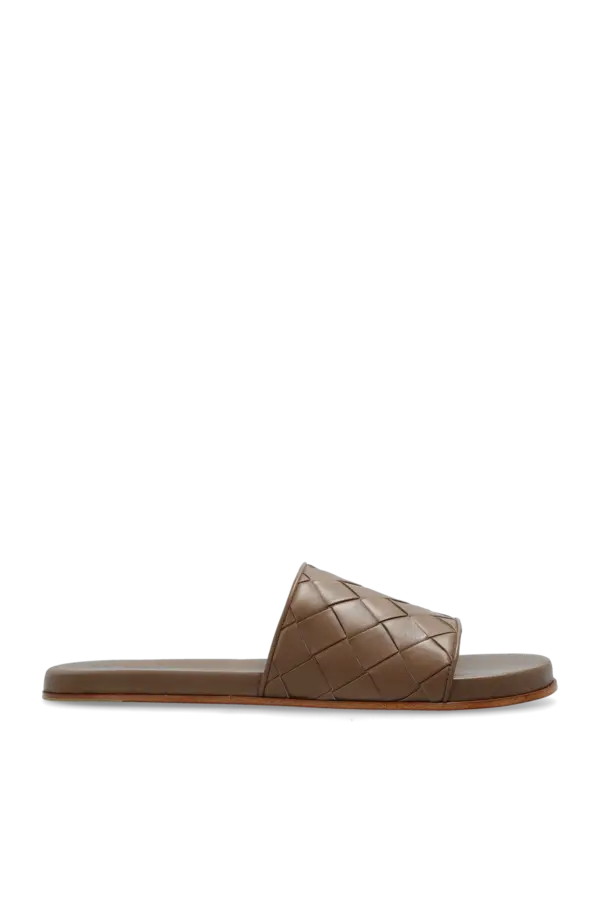 Bottega Veneta Leather Slides