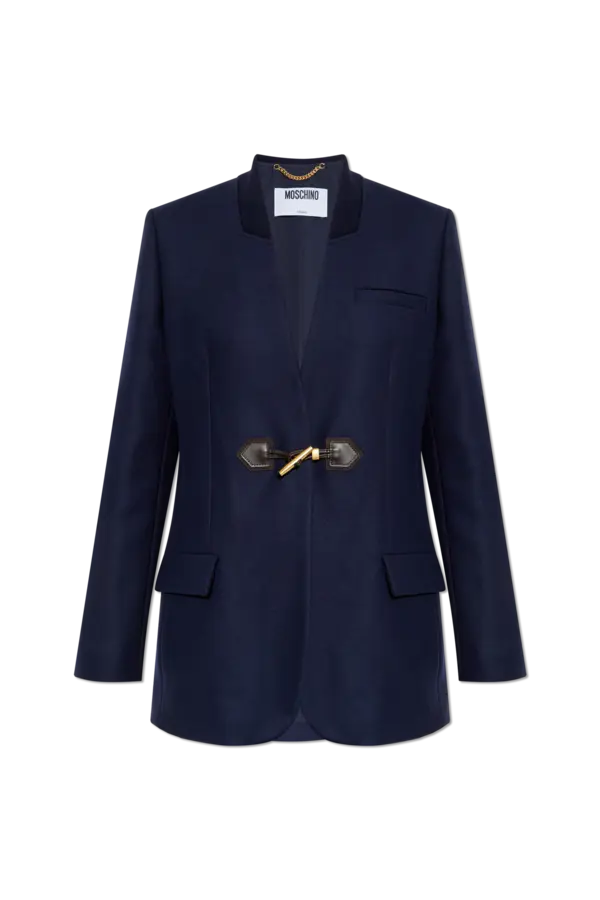 Moschino Wool And Cashmere Blend Blazer