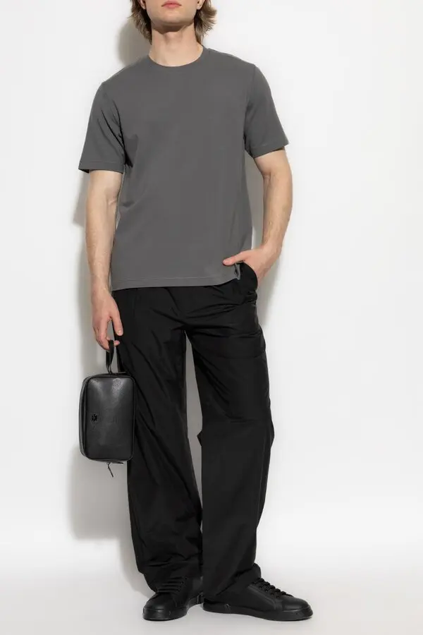 Theory Relaxed Fit Trousers With Pockets