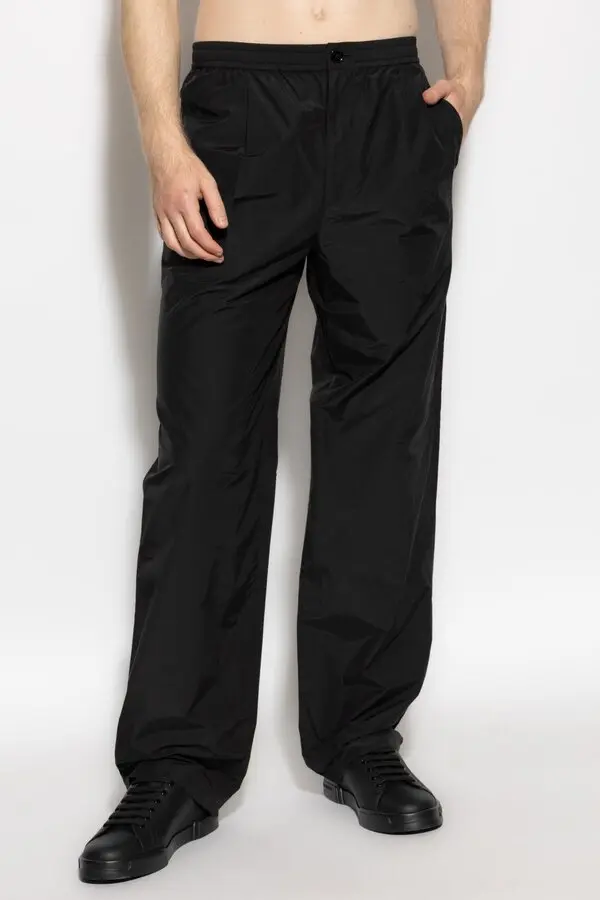 Theory Relaxed Fit Trousers With Pockets