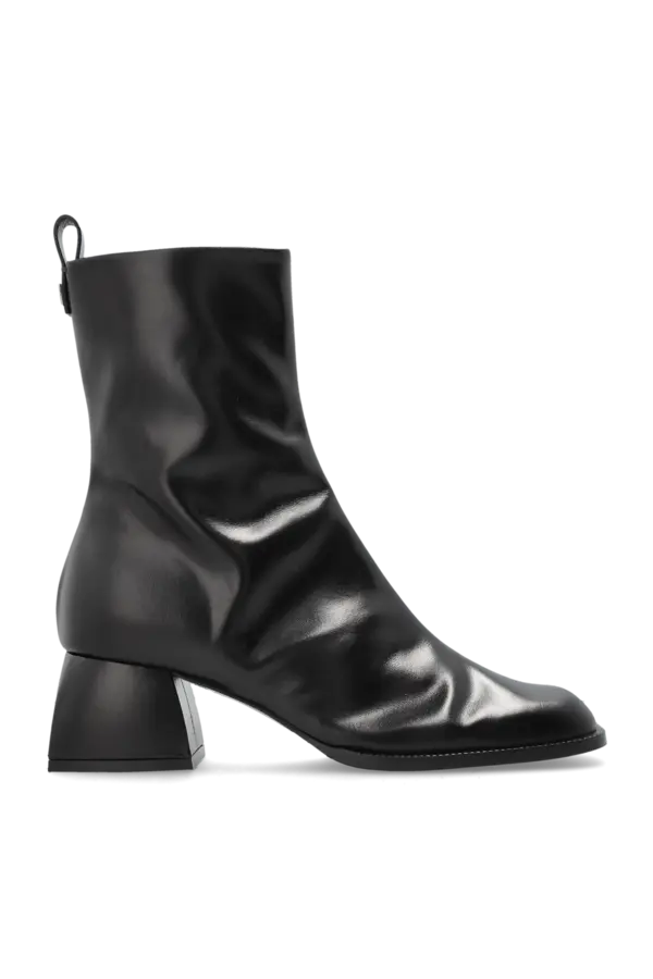 NODALETO Heeled Ankle Boots - Black