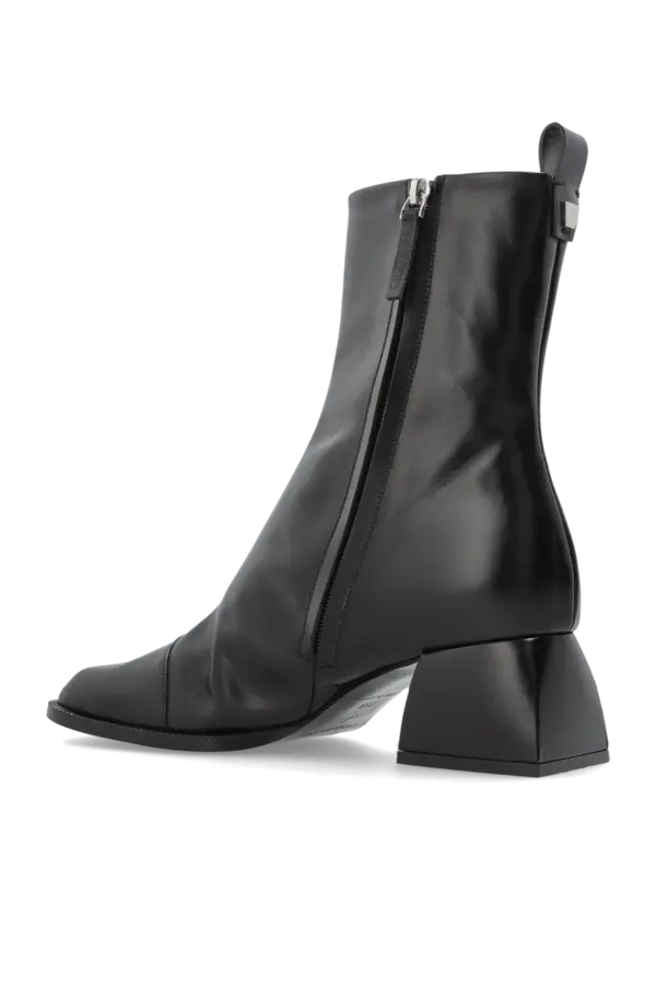 NODALETO Heeled Ankle Boots - Black