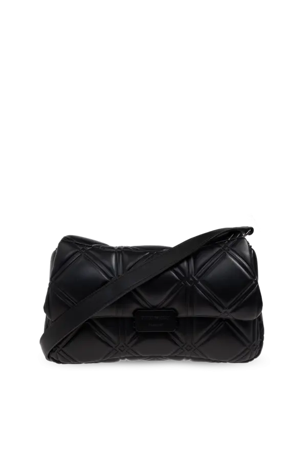 Emporio Armani Embossed Quilted Shoulder Bag