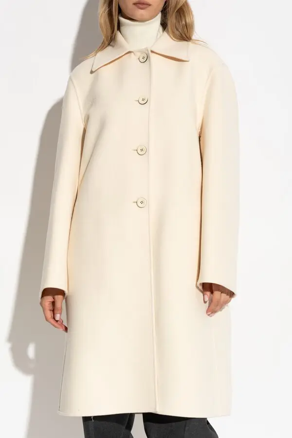 JIL SANDER Wool Short Coat