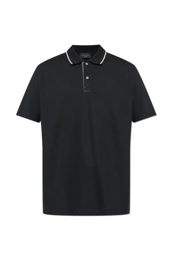 Paul & Shark Polo Shirt With Logo Patch