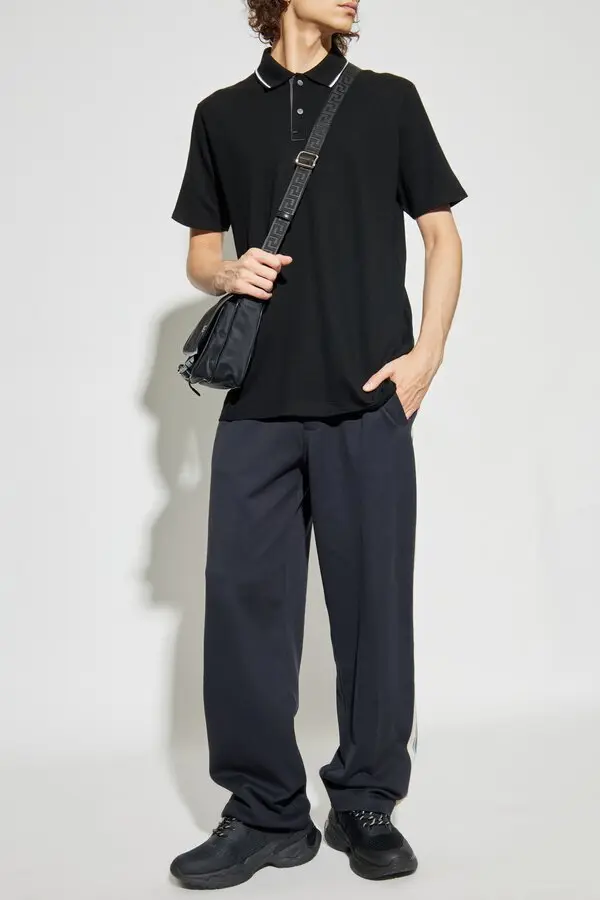 Paul & Shark Polo Shirt With Logo Patch